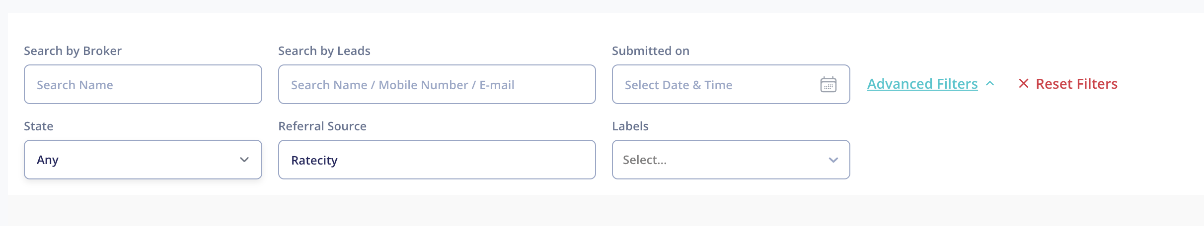 How to filter leads – Effi